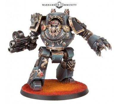 Space Wolves Legion Contemptor Dreadnought With Power Claw and Heavy ...