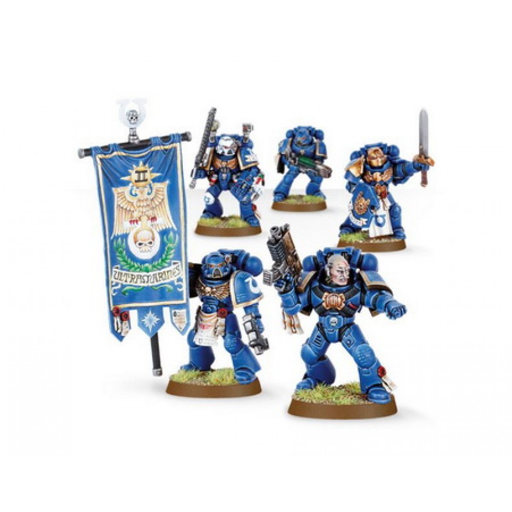 Space Marine Command Squad - Last Miniatures