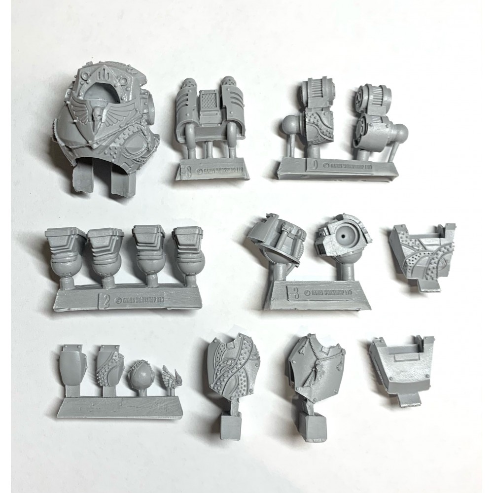 Raven Guard Legion Contemptor Dreadnought - Last Miniatures